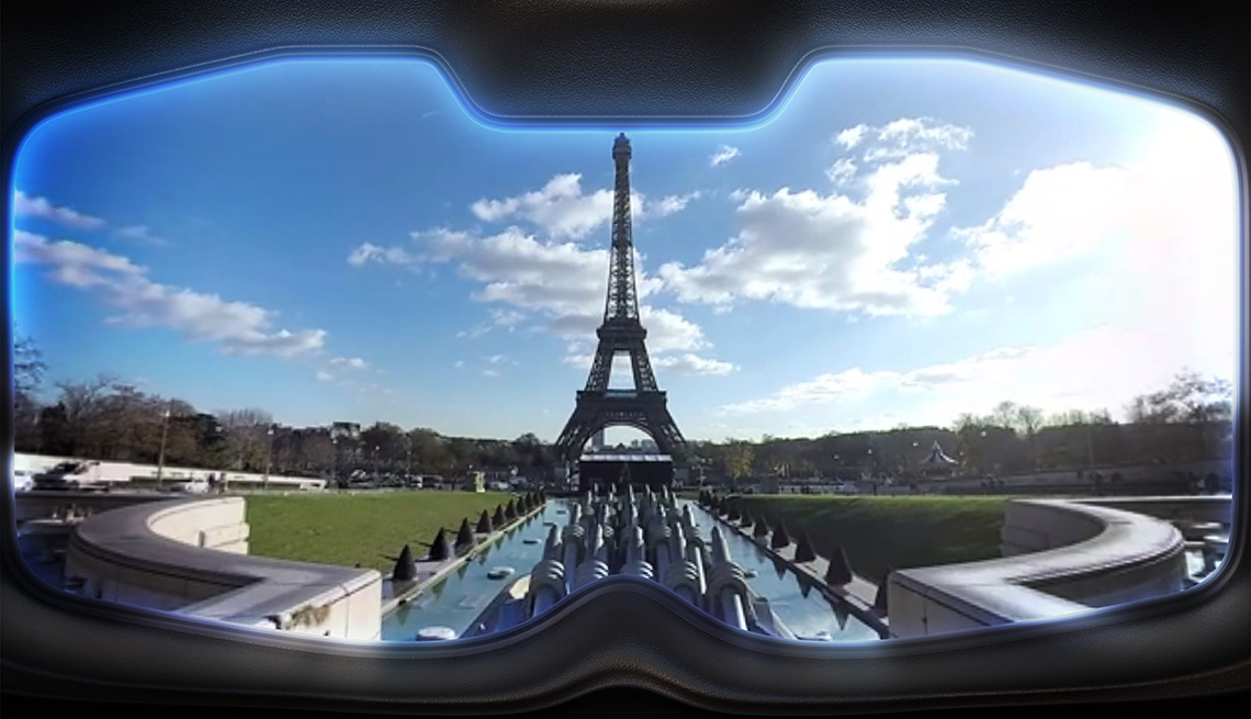 Virtual Reality Glasses View