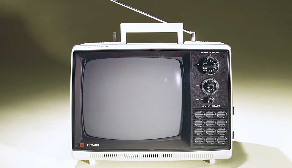 1980s Television Set
